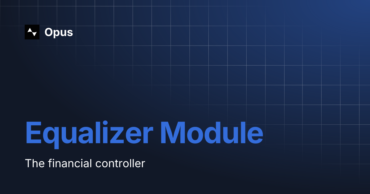 Equalizer Module | Opus